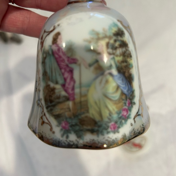 Vintage | Accents | Vintage Porcelain Bells Nativity Bell Cardinal ...